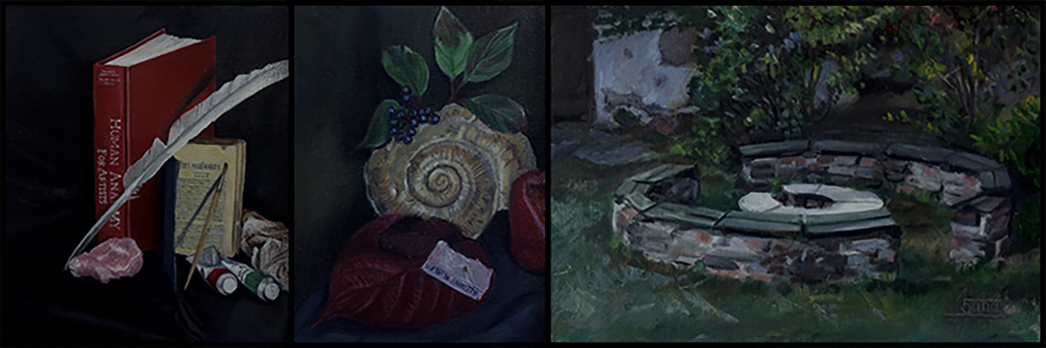 Three paintings explained - One Art Studio - Csaba Tibor Palotas